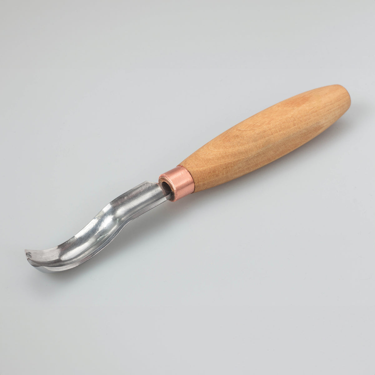 BeaverCraft Compact Short Bent Gouge Sweep No.8 (14mm) – Brave Hardy